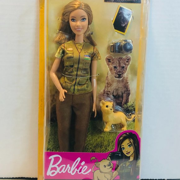 Barbie | Toys | Mattel Barbie National Geographic Doll Wildlife Career ...